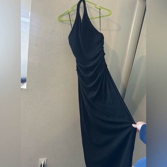 Zara | Dresses | Zara Black Backless Halter Dress | Poshmark